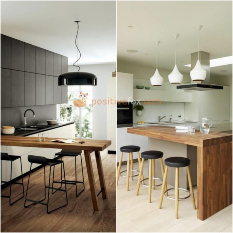 Breakfast Bar Ideas - Best Kitchen Counters Examples with Photos