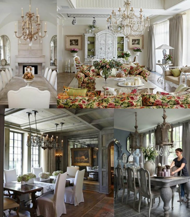 Provence Interior Design Ideas - French Style Interior with Best Photos