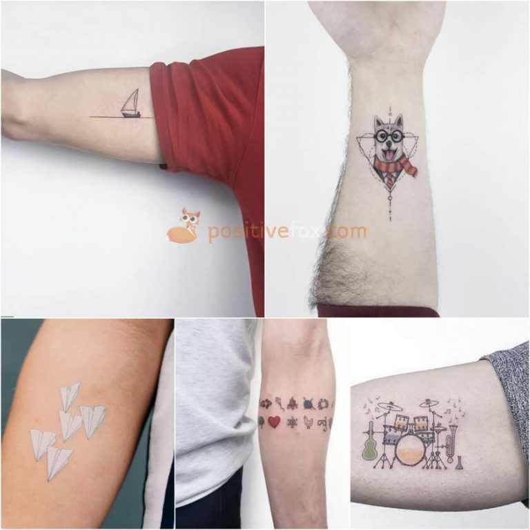 Small Tattoos for Men - Best Mens Small Tattoos Ideas with photos...