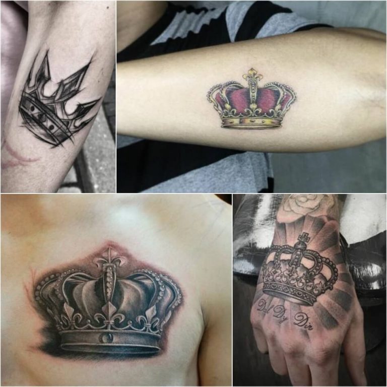 Crown Tattoo for Kings and Queens - Crown Meaning and Designs