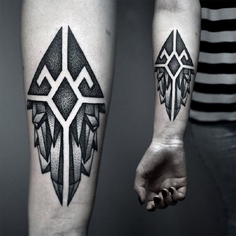 Dotwork Tattoo - Geometric Tattoos with Advanced Spiritual Symbols