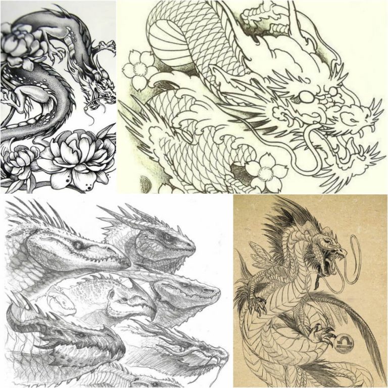 Dragon Tattoo Designs - European and Oriental Dragon Tattoo Ideas