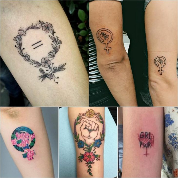 Girl Power Tattoo Ideas - Fight Like a Girl - Best Feminist Tattoos