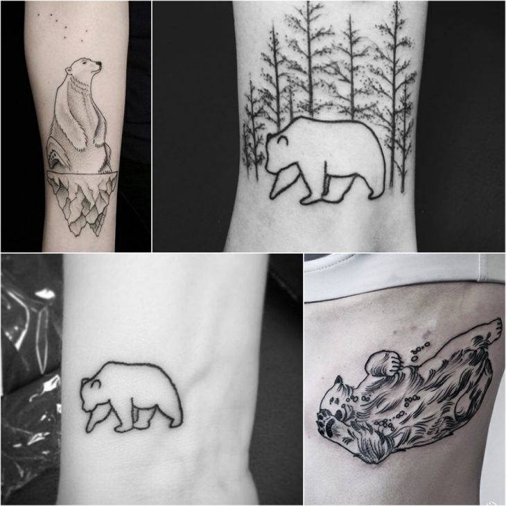 Bear Tattoo Design and Meanings - Strength, Courage and Confidence