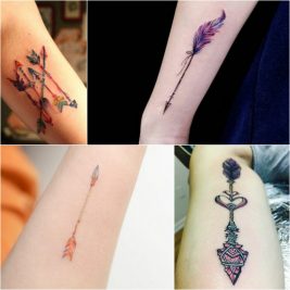 Unique Arrow Tattoos Design with Meanings - So Simple Yet Meaningful