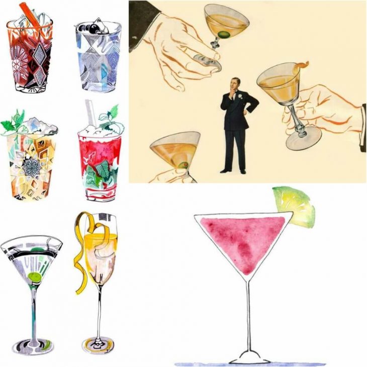 Stunning Tattoos for Bartenders - Best Cocktail & Drink Tattoo Ideas