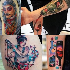 Stunning Tattoos for Bartenders - Best Cocktail & Drink Tattoo Ideas