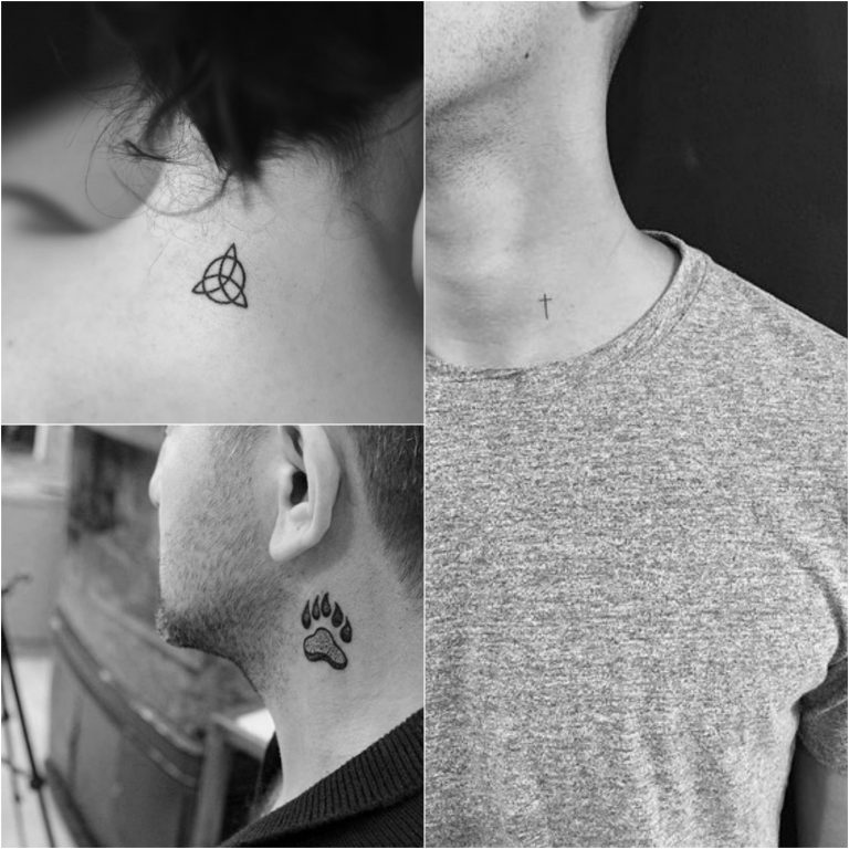 100+ Best Neck Tattoo Designs - Creative Neck Tattoo Ideas - Gallery