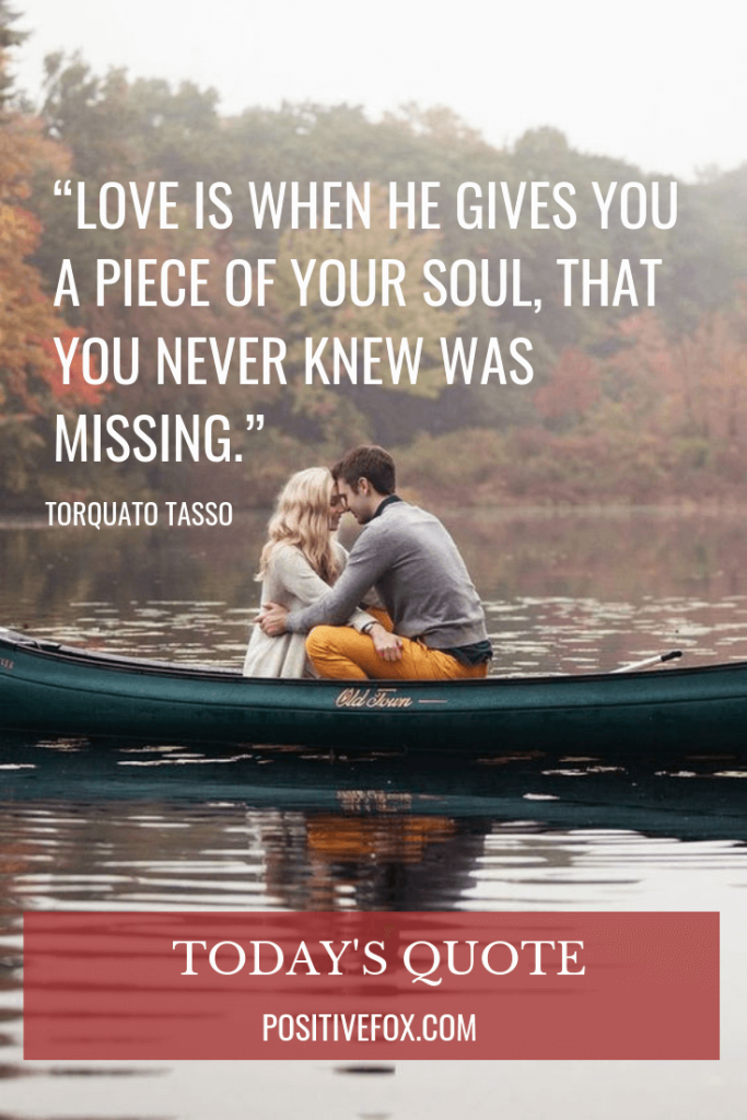 Best Short Quotes about Love - PositiveFox.com