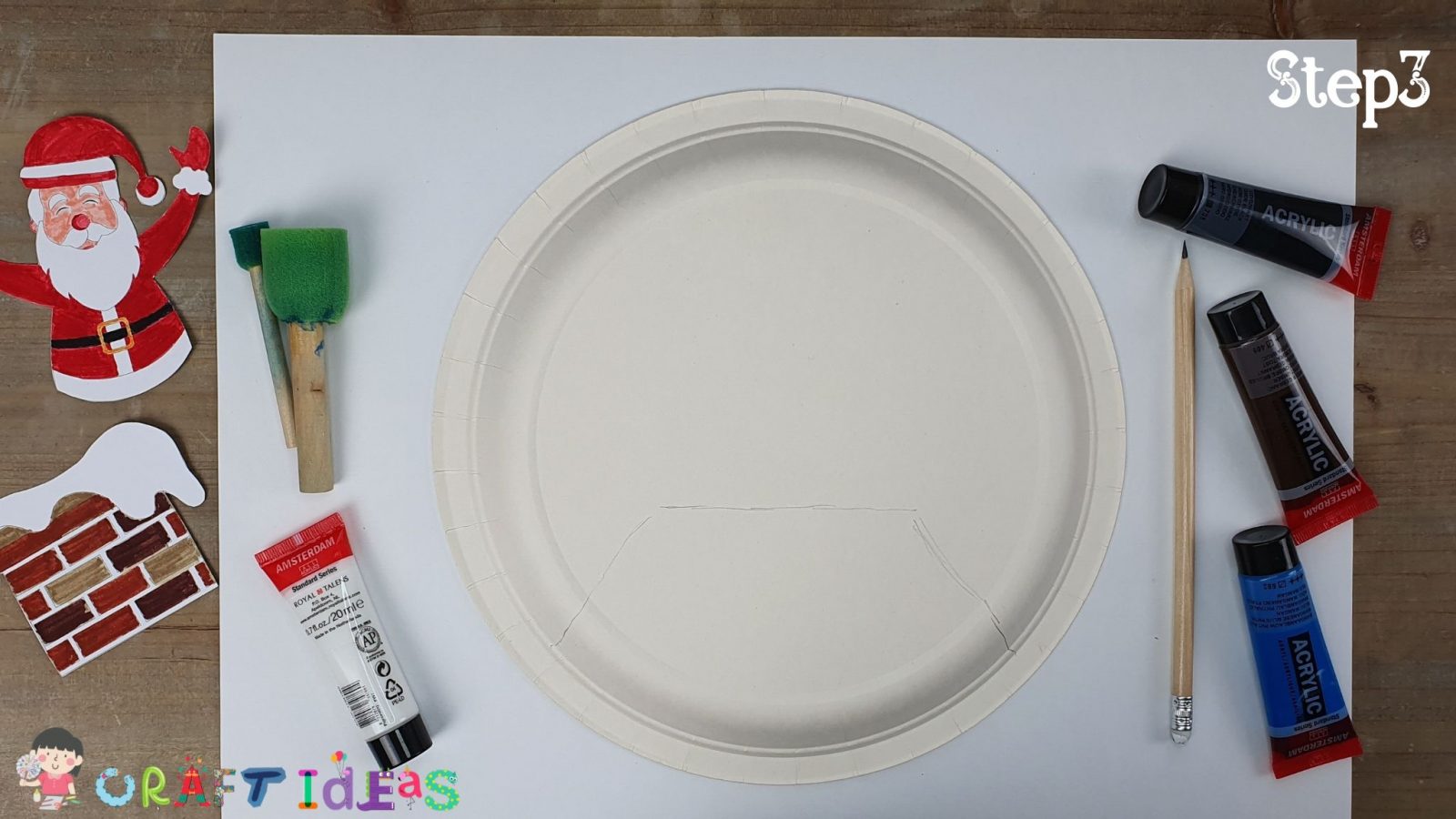 Best Santa Craft for Kids | Santa Stuck in a Chimney - PositiveFox.com