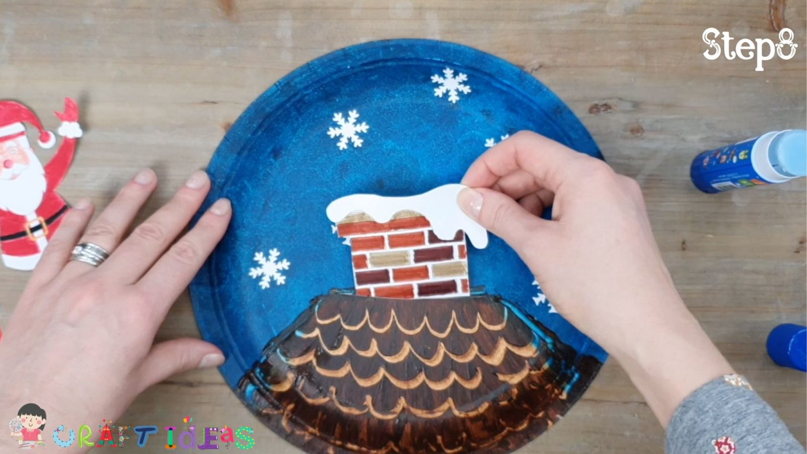 Best Santa Craft for Kids | Santa Stuck in a Chimney - PositiveFox.com