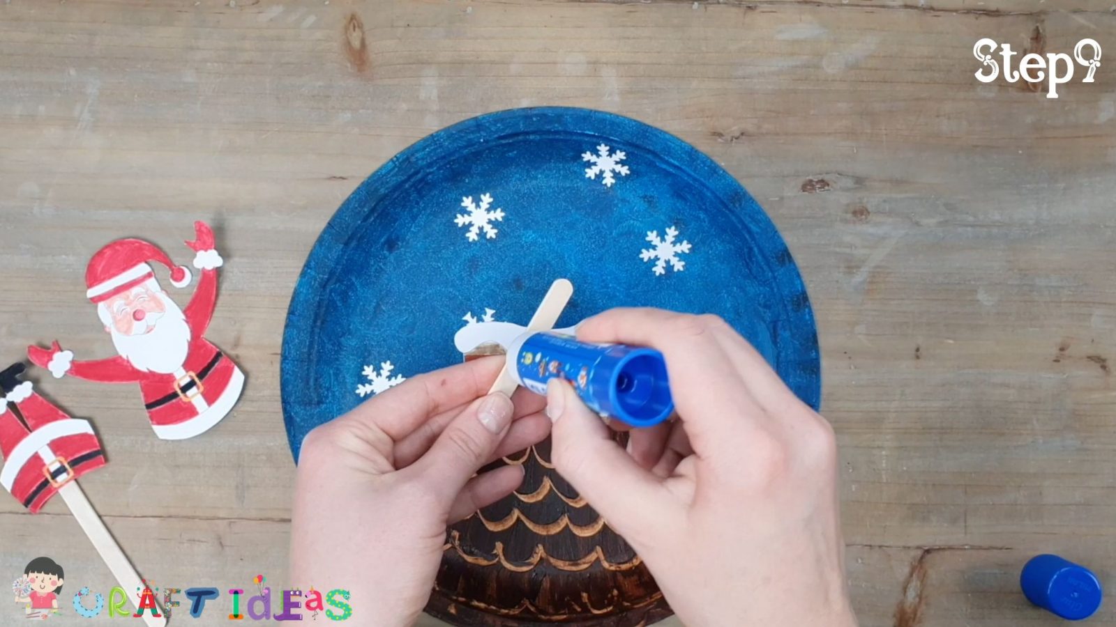 Best Santa Craft for Kids | Santa Stuck in a Chimney - PositiveFox.com