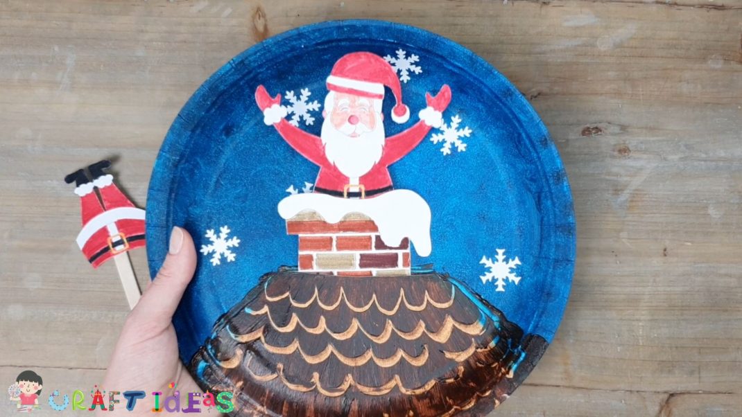 Best Santa Craft for Kids | Santa Stuck in a Chimney - PositiveFox.com