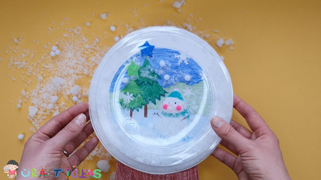 How to Make a Christmas Snow Globe | Craft Ideas for Kids