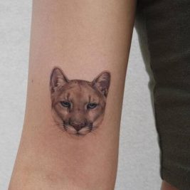 Best Puma Tattoo Ideas - Puma Tattoo Meaning and Design - PositiveFox.com
